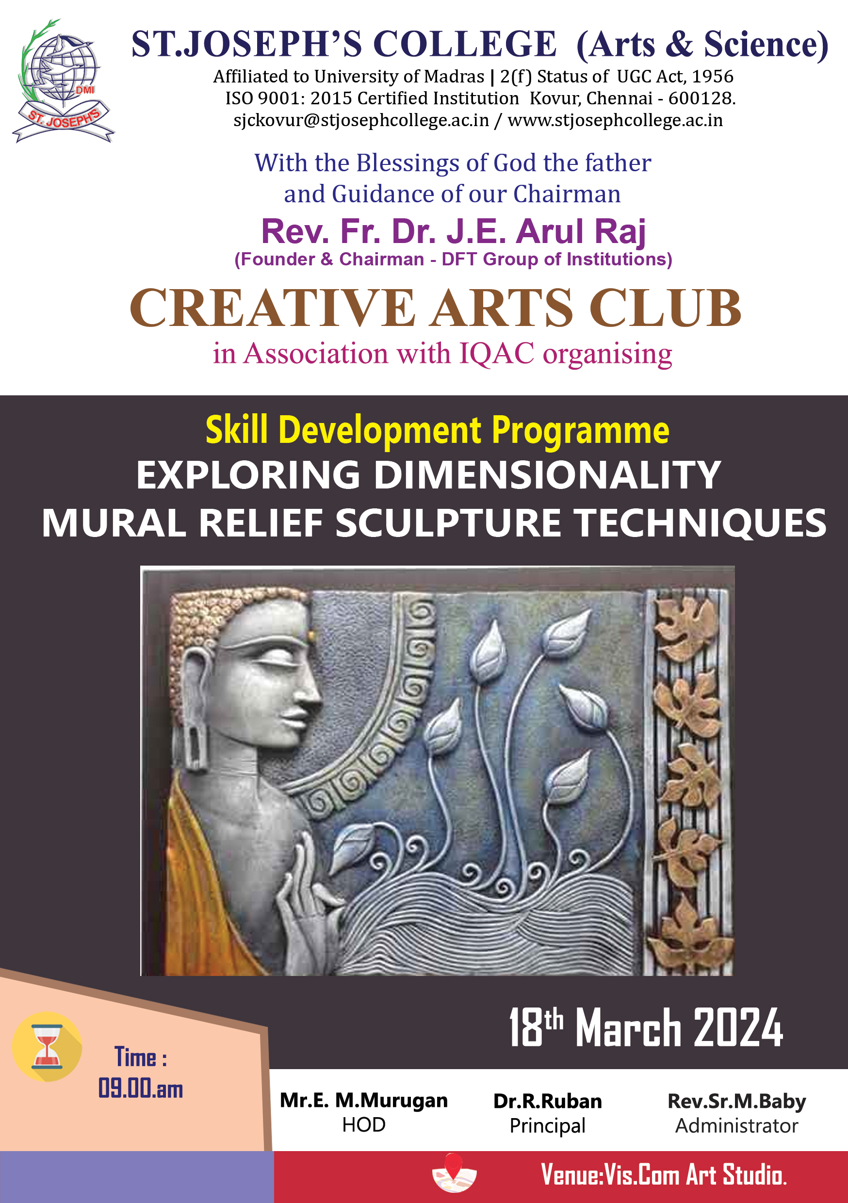 St. Joseph’s College(Arts & Science) » 18.03.2024 Skill Development Programme EXPLORING ...